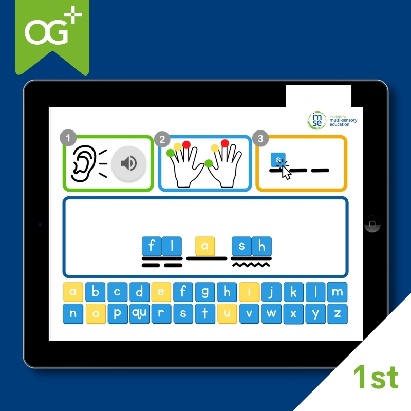 IMSE | OG+ Drag & Drop Dictation Slide Set - First Grade