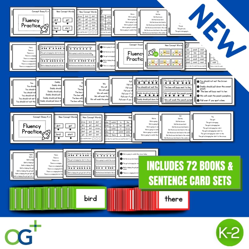 IMSE | OG+ Decodable Fluency Printable Set - K-2 Bundle