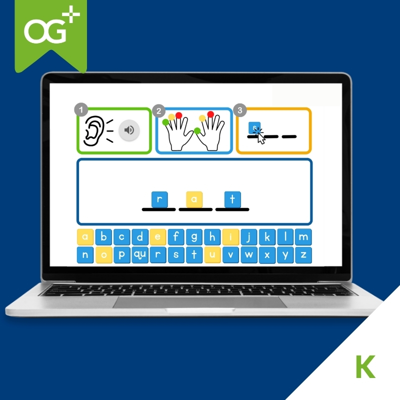 IMSE | OG+ Drag & Drop Dictation Slide Set - Kindergarten