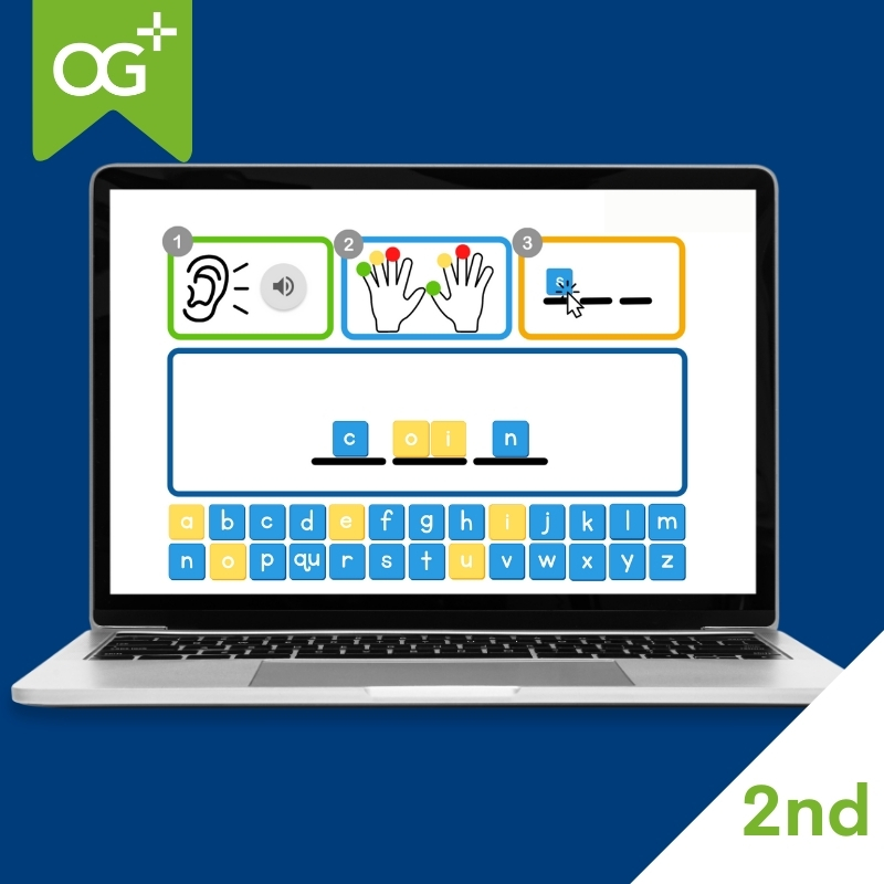 IMSE | OG+ Drag & Drop Dictation Slide Set - Second Grade