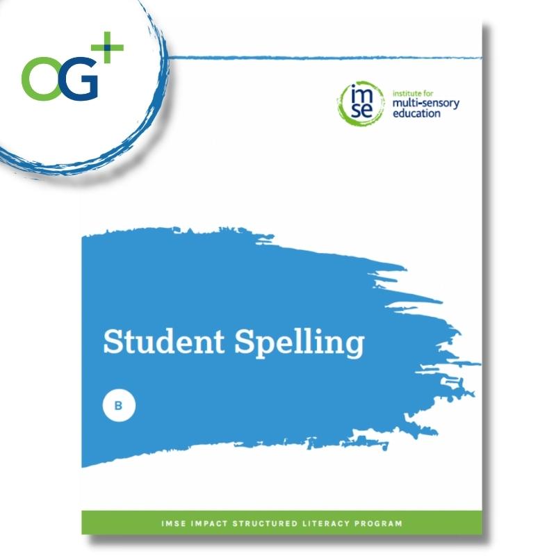 IMSE | OG+ Student Spelling Book B