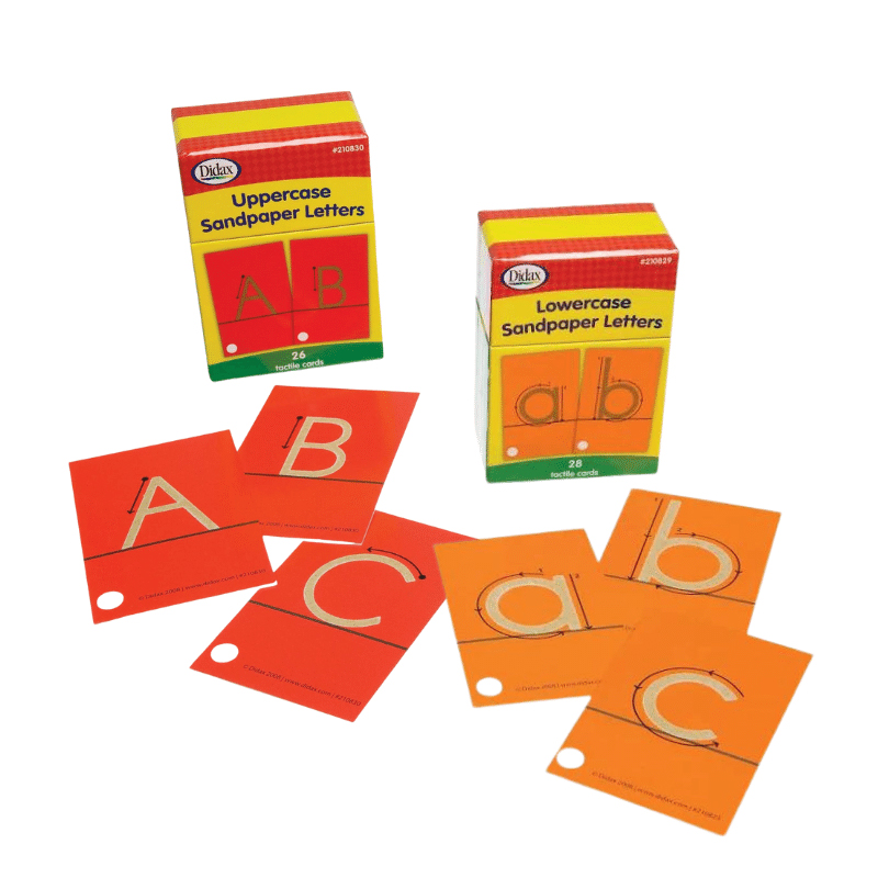 IMSE | Tactile Alphabet Sandpaper Letters - Combo Pack