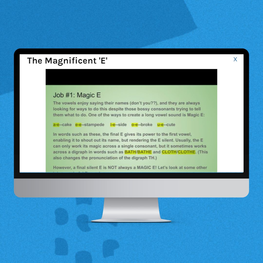 The Magnificent 'E'