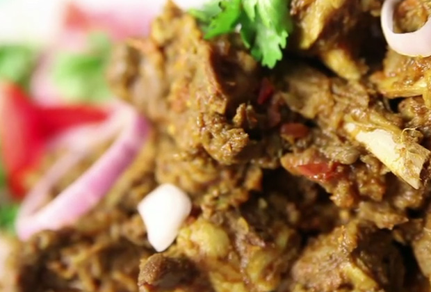 Quick sukka mutton | dry mutton | Maharashtrian mutton : IFN
