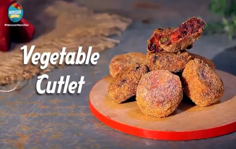 How To Make Vegetable Cutlets : IFN | India Food Network