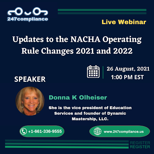 Industry Events - Updates to the NACHA Operating Rule Changes 2021 and 2022