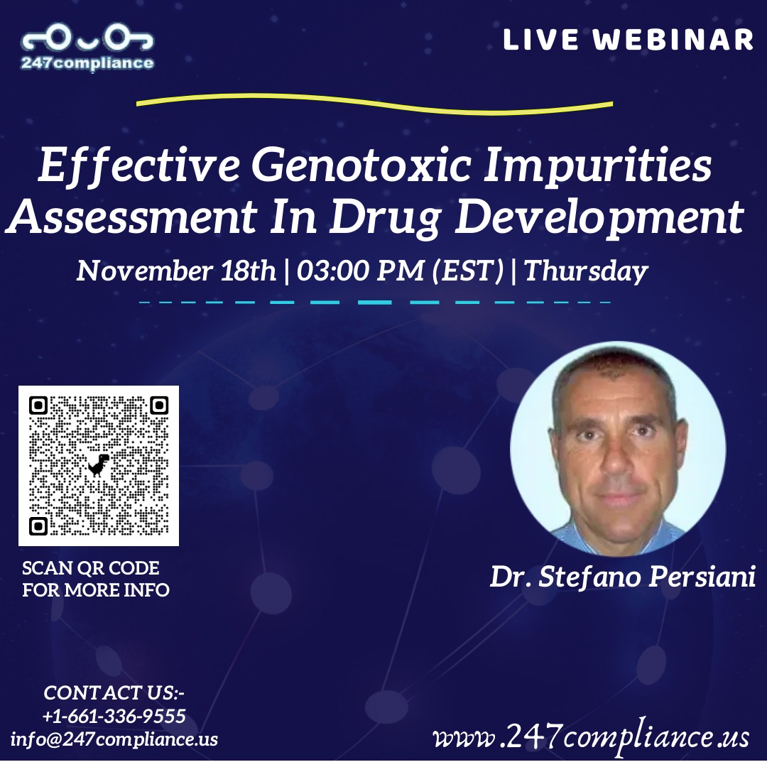 Industry Events - Effective Genotoxic Impurities Assessment In Drug ...