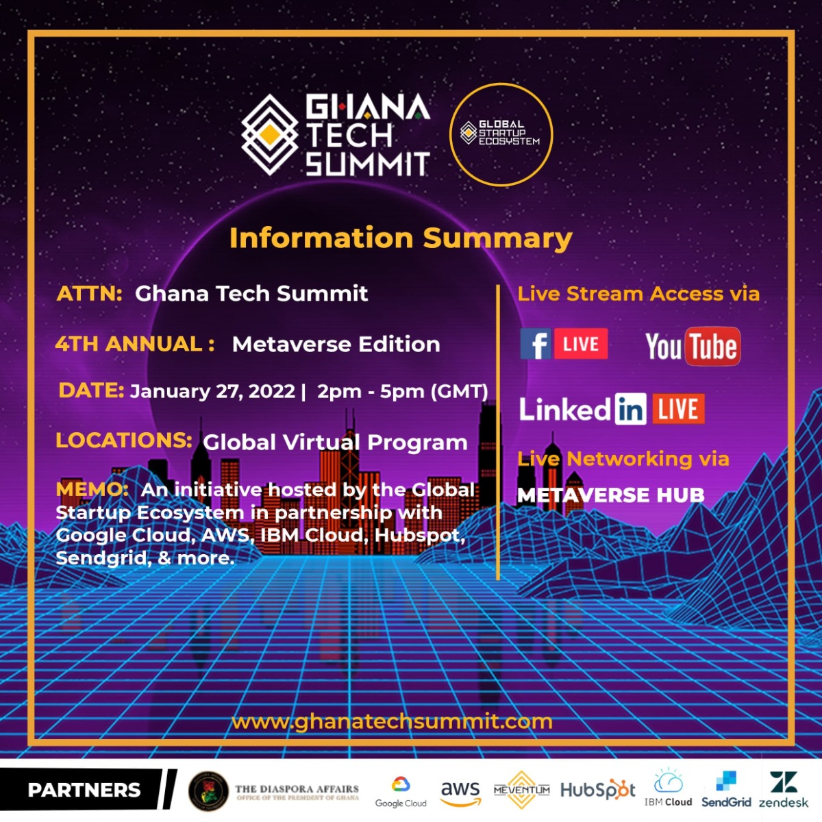 Industry Events - 4th Annual Ghana Tech Summit