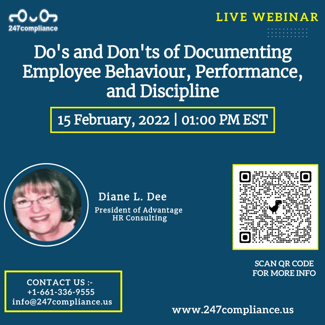 Industry Events - Do's and Don'ts of Documenting Employee Behaviour ...
