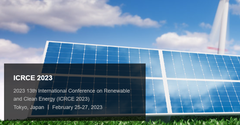 Industry Events - 2023 13th International Conference on Renewable and ...
