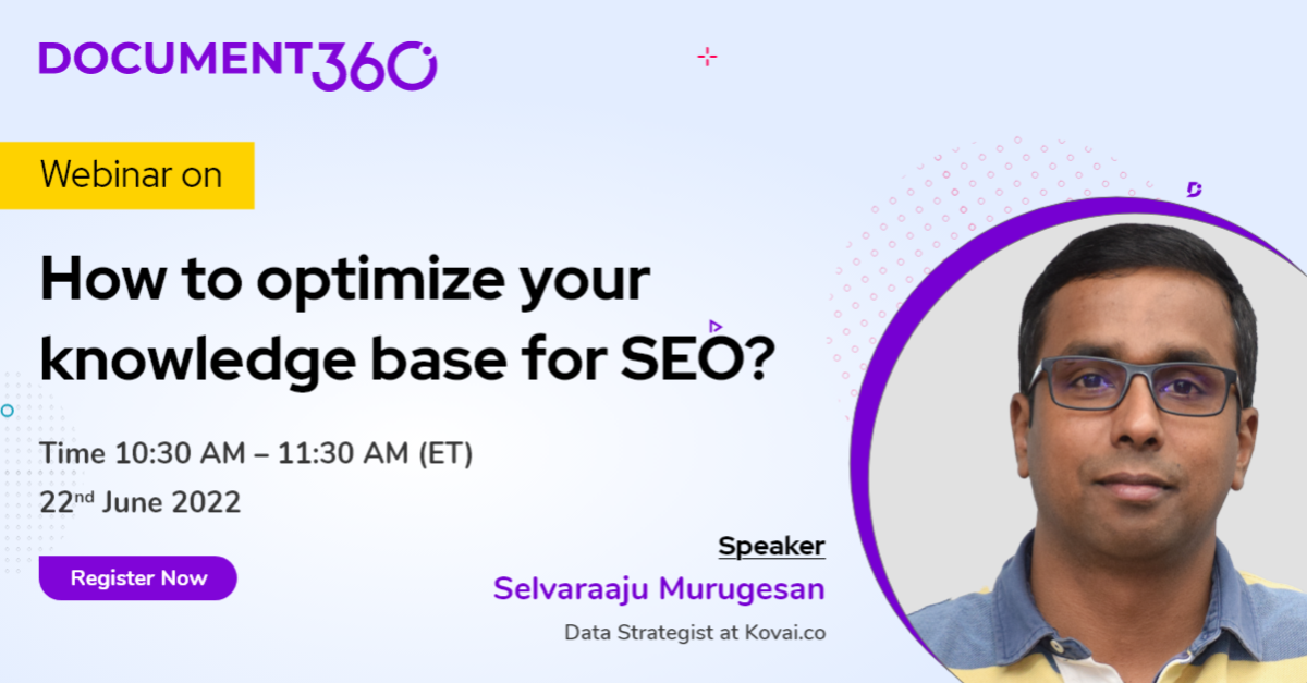 Industry Events - How to optimize your knowledge base for SEO?