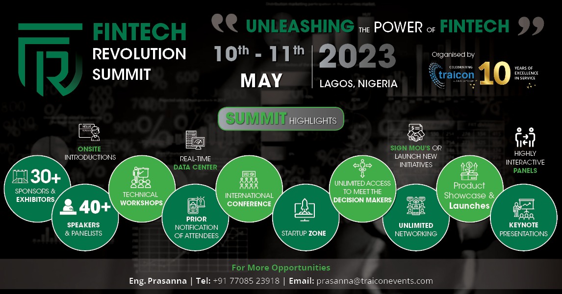 Industry Events - Nigeria Fintech Revolution Summit 2023 - Unleashing ...