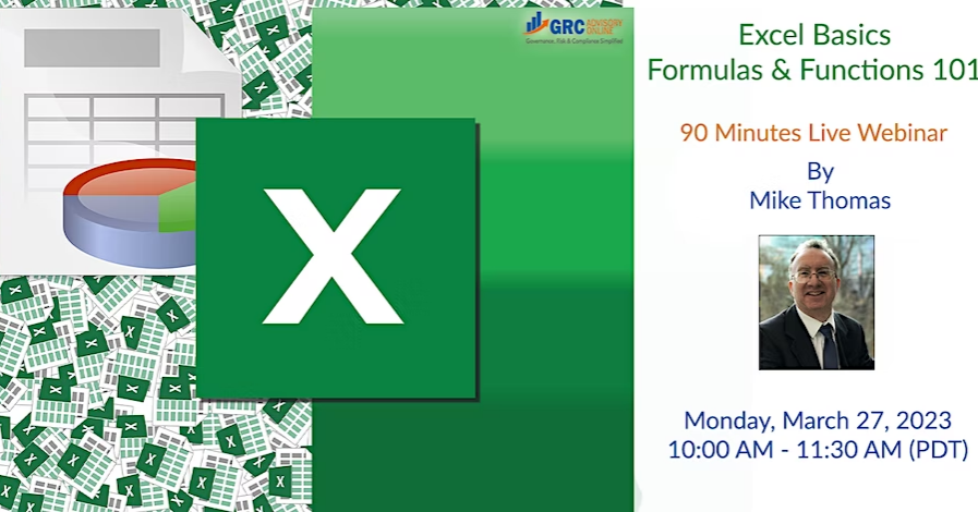 Industry Events - Excel Basics - Formulas and Functions 101
