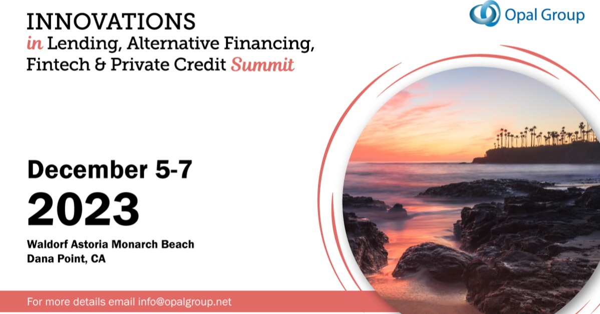Industry Events - Innovations in Lending, Alternative Financing ...