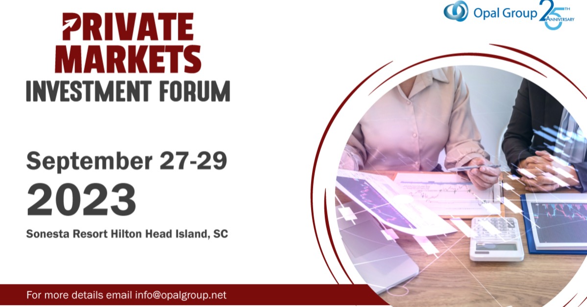 Industry Events - Private Markets Investment Forum 2023