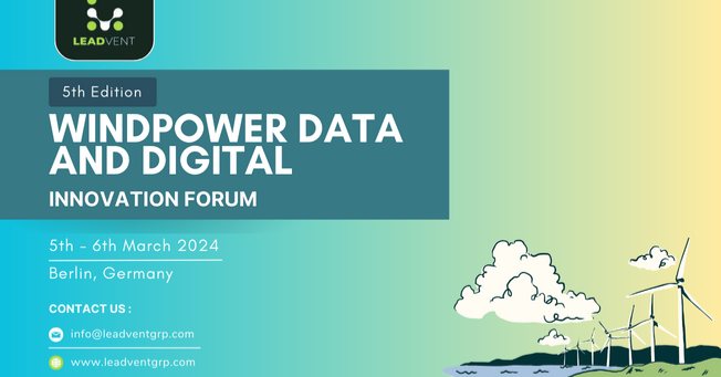 Industry Events 6th Edition Windpower Data And Digital Innovation Forum