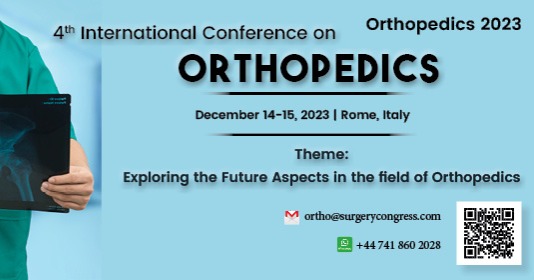 Industry Events - 4th International Conference on Orthopedics