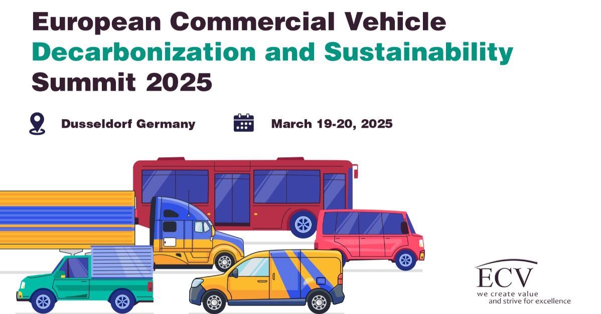 Industry Events - European Commercial Vehicle Decarbonization and ...