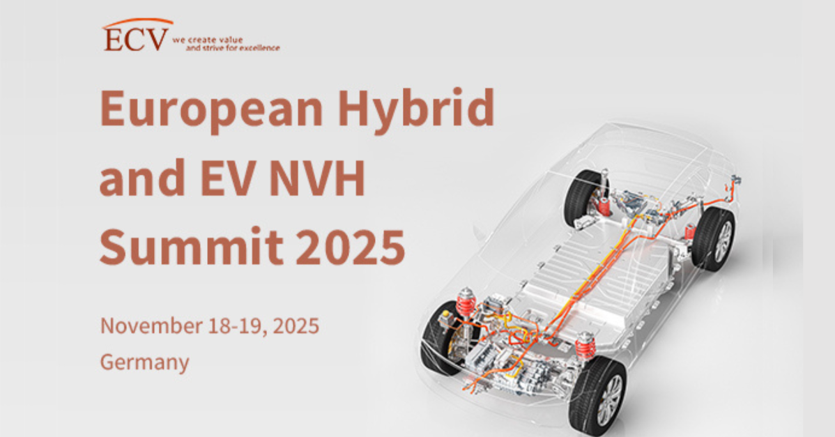Industry Events - European Hybrid and EV NVH Summit 2025