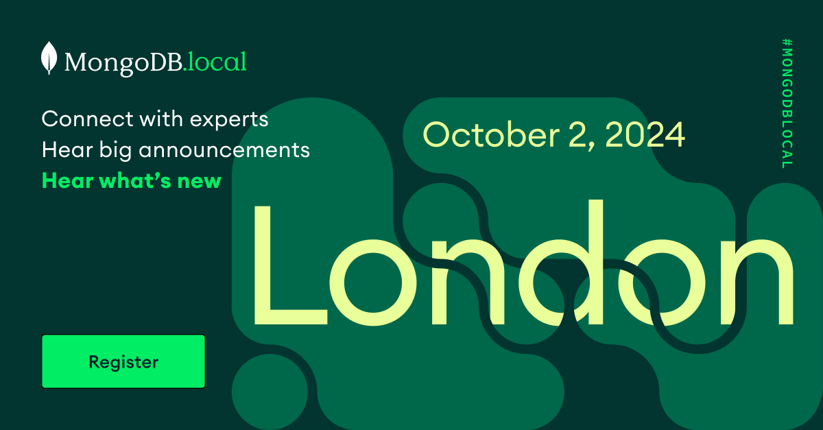MongoDB.local London | MongoDB
