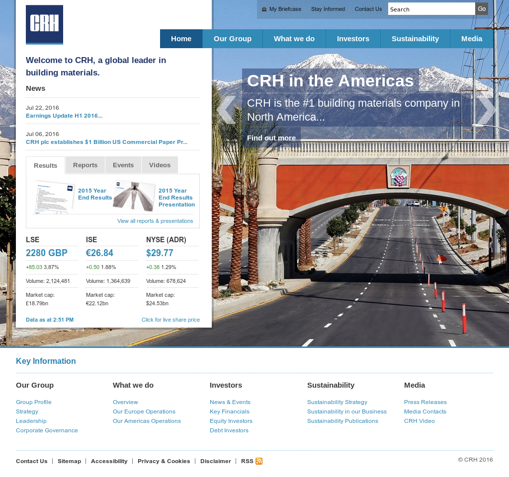 CRH Competitors, Revenue and Employees - Owler Company Profile