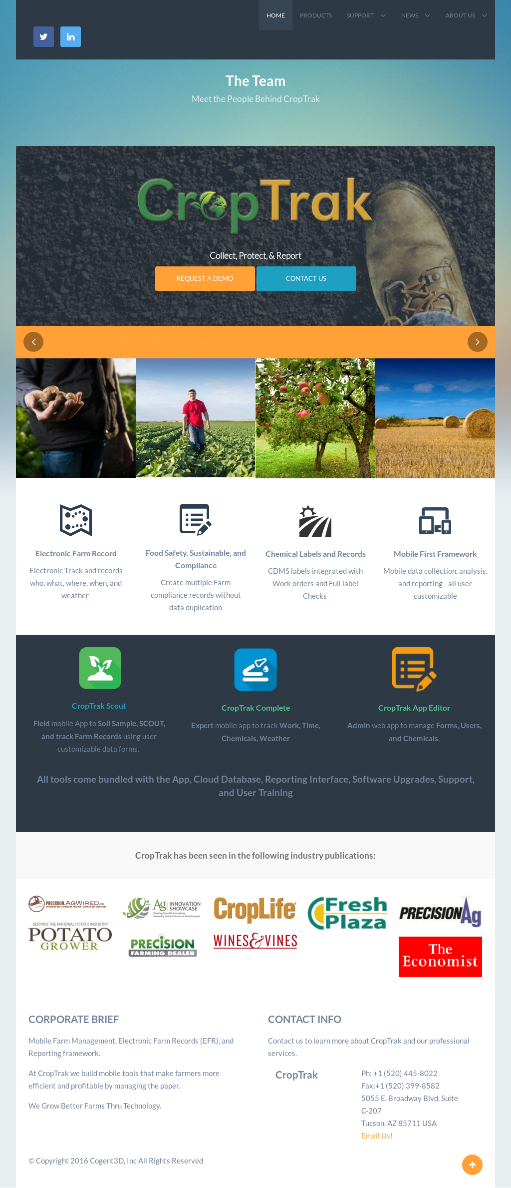 CropTrak Company Profile - Revenue, Employees, Funding, News, and ...