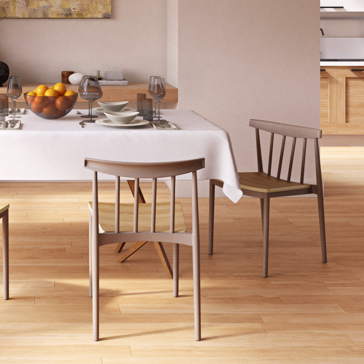 Dane Dining / Stacking Chair (Set of 2)