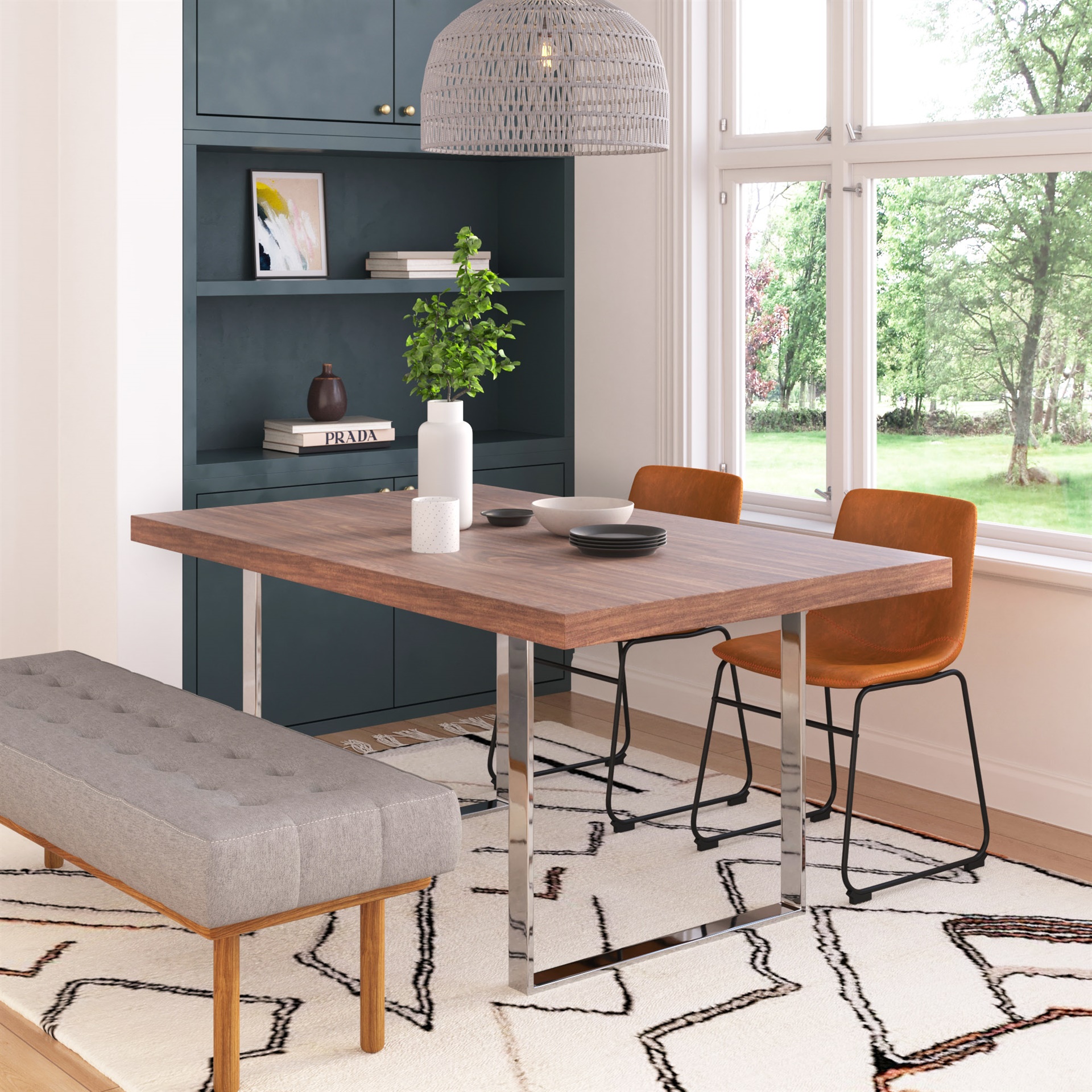 Eco-Natura Roma Dining Table