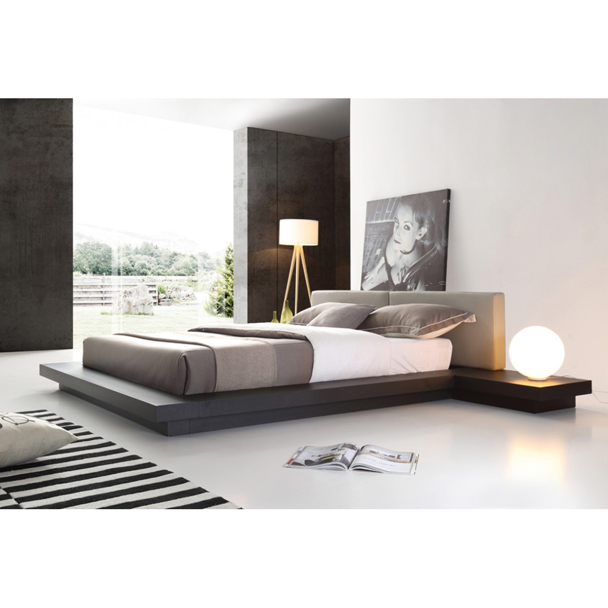 Modrest Opal - Platform Bed
