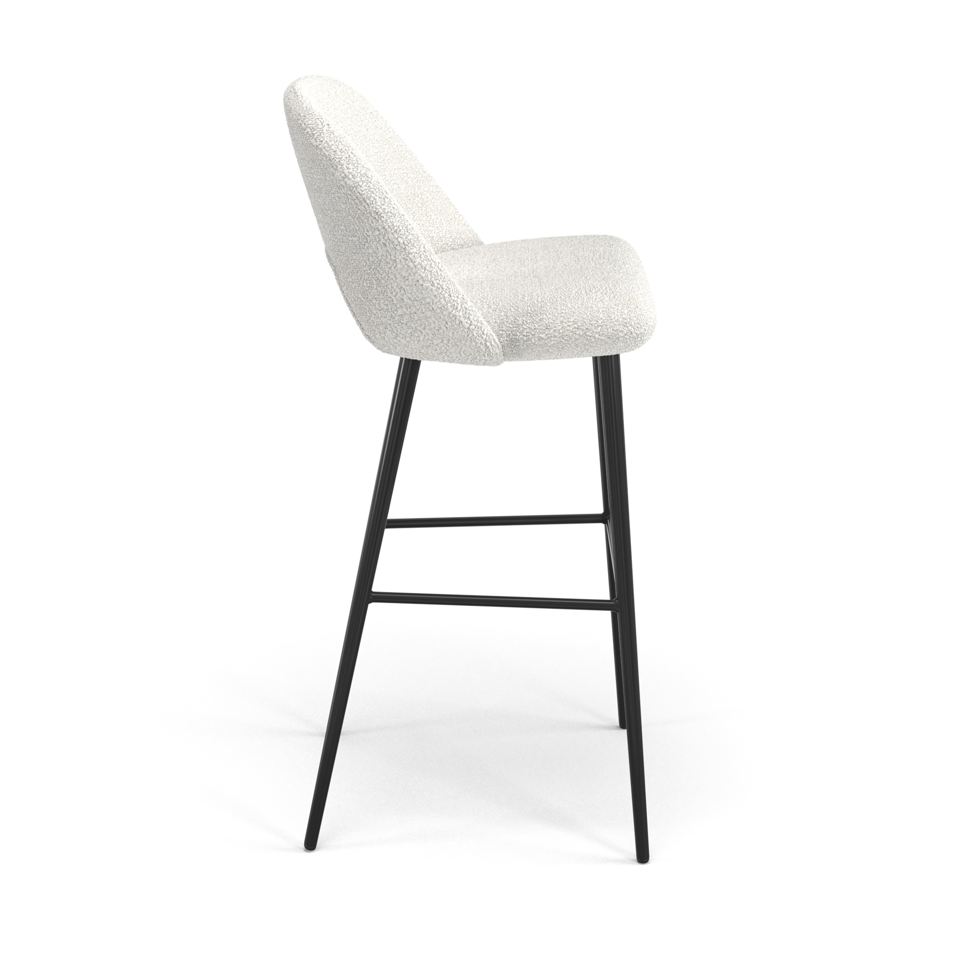 Oliver Boucle Bar Stool (Set of 2)