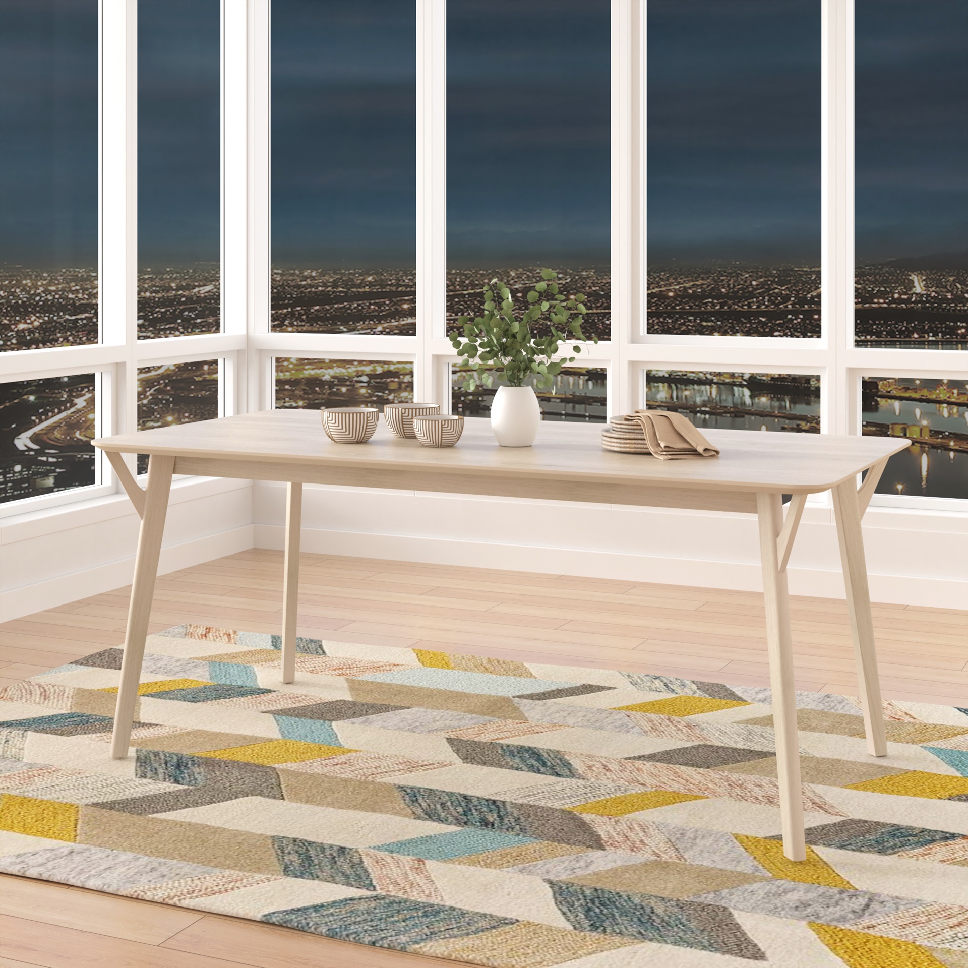 Olivia Sunwash Dining Table