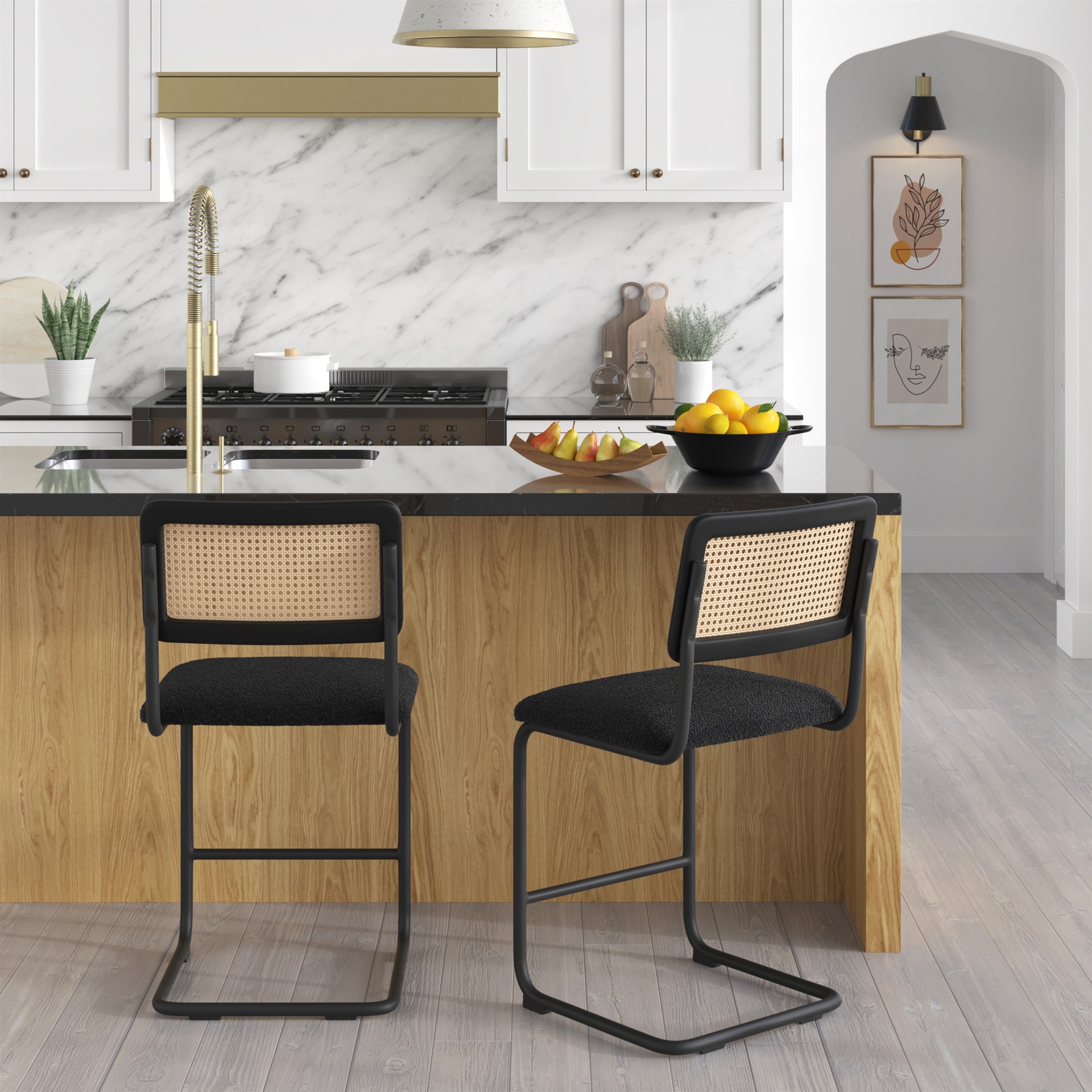 Oscar Bar / Counter Stool (Set of 2)