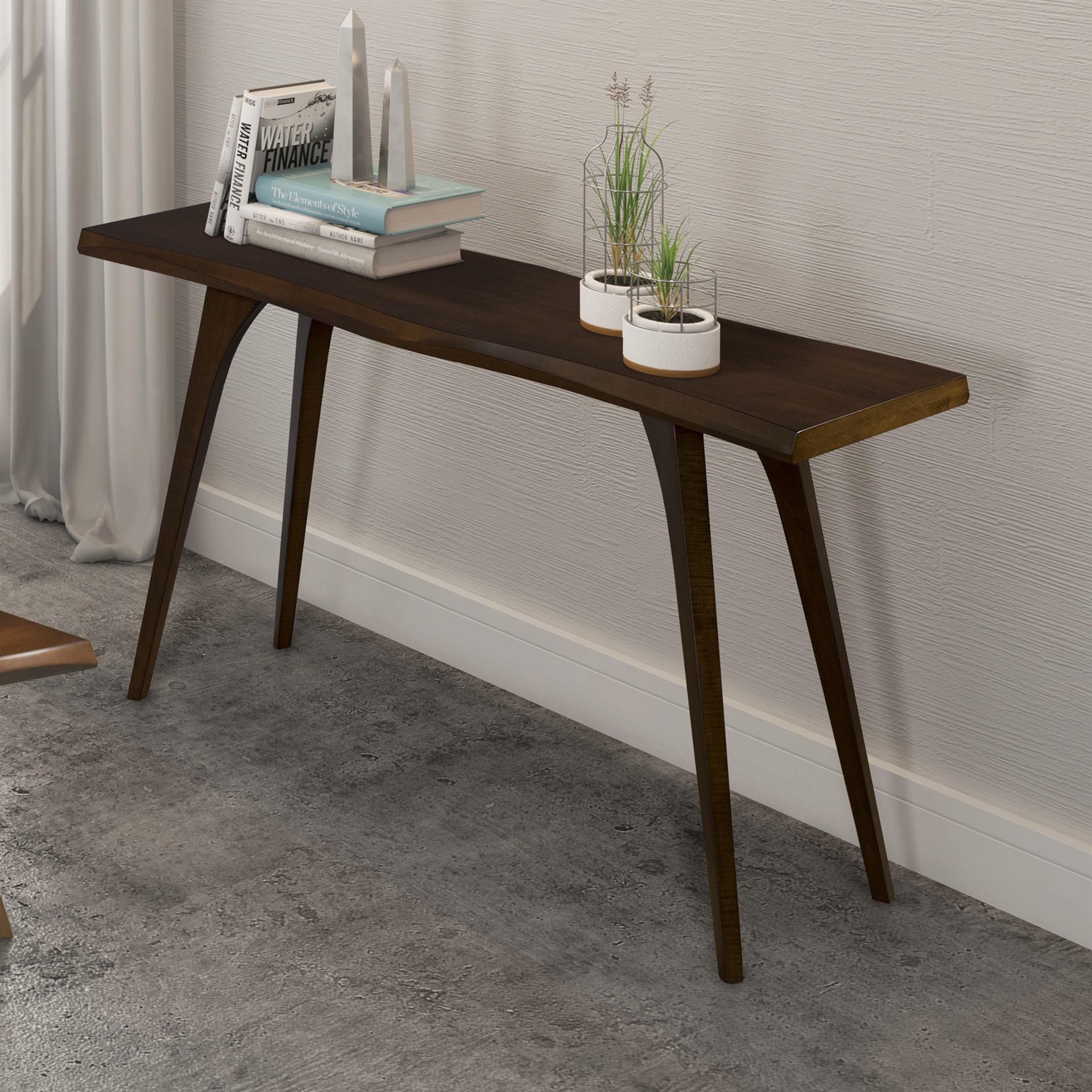 Martin Wave-Edge Console Table