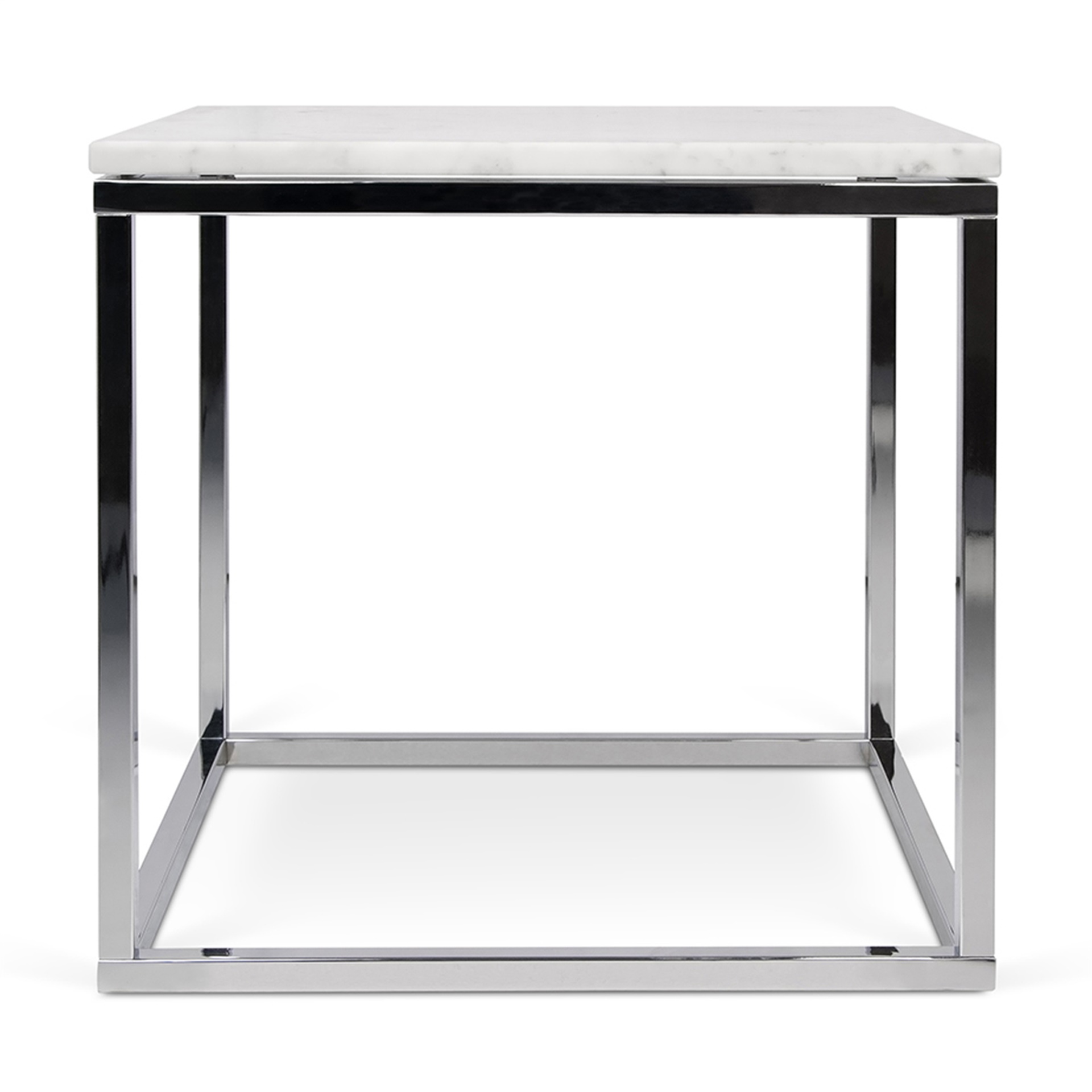 Prairie Square Marble End Table