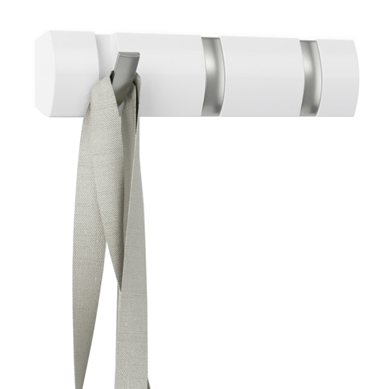 Flip White Wall Hook