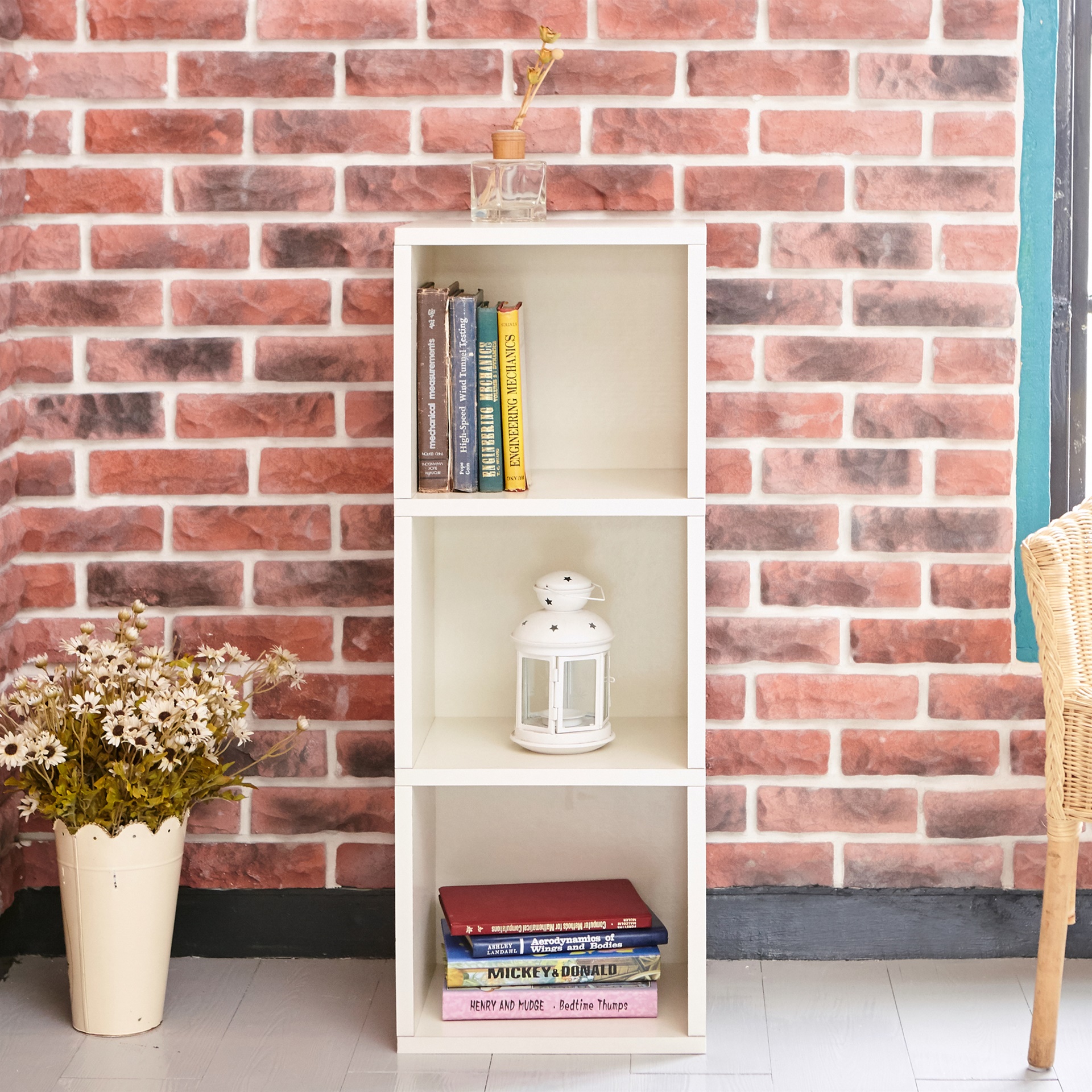 Way Basics Eco Friendly Wynwood 3-Cube Organizer