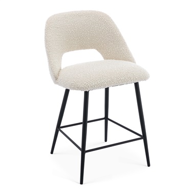Oliver Boucle Bar Stool (Set of 2)
