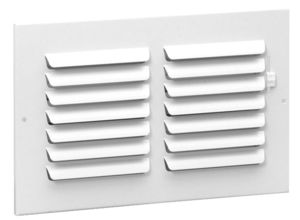 301M 12 X 8 SIDEWALL/CEILING REGISTER (WHITE) | American Metals Supply ...
