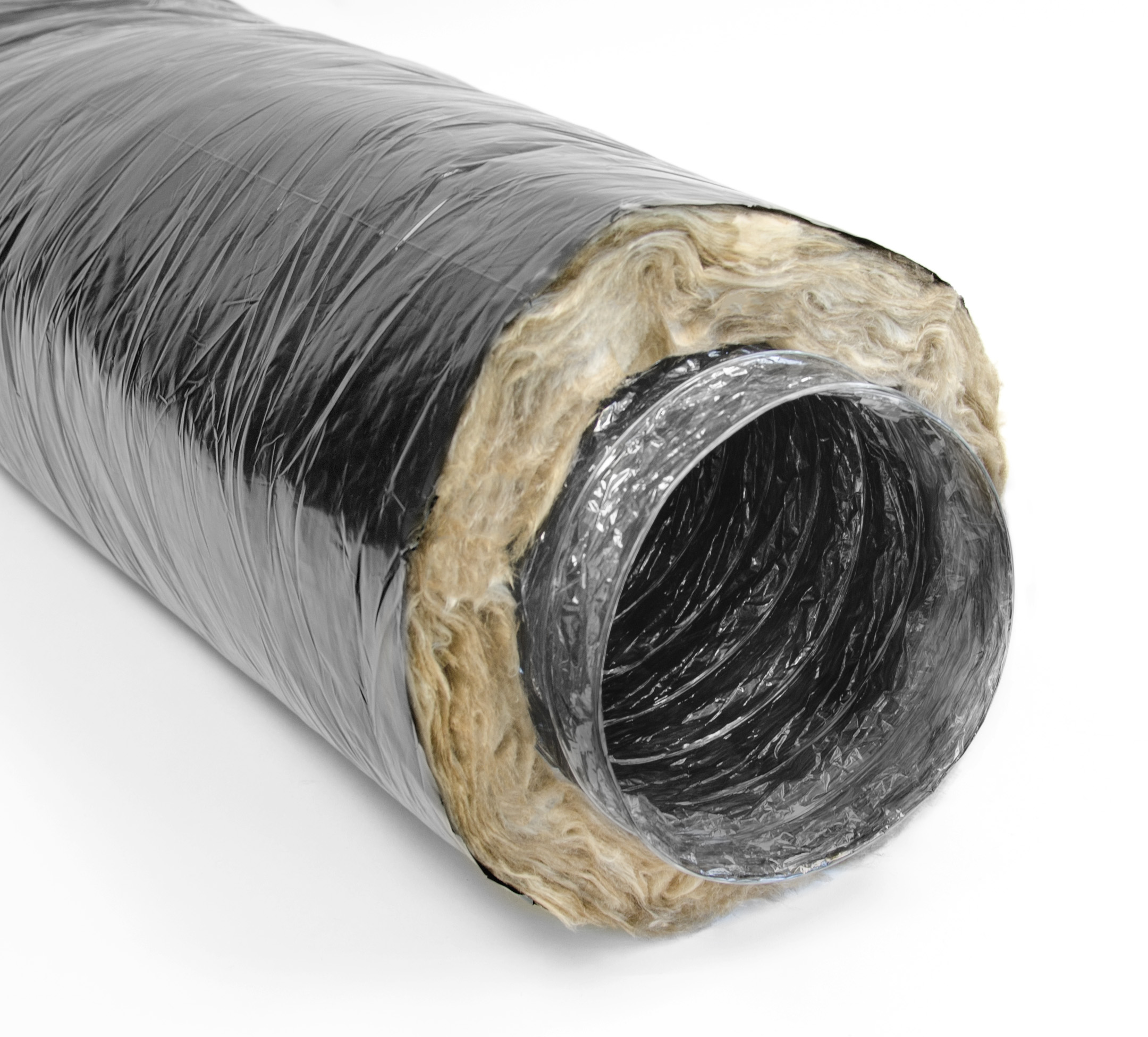FLEXIBLE DUCT & SLEEVE INSULATION HEATING & COOLING FLEX VINYL R8 (F118 ...