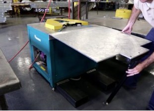 CORNERMATICPLUS TDC/TDF CORNER MACHINE MODEL CMP W/FLIP TOP TABLE (FT ...