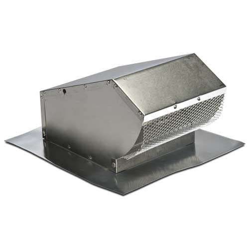 LAMBRO 109R ALUMINUM ROOF CAP 4" FLANGE | American Metals Supply Co., Inc.