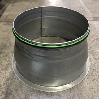 SPIRAL PIPE & FITTINGS THE EDGE GASKETED FITTINGS CONICAL TAKEOFFS ...