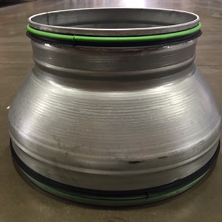 2422GR EDGE 24" X 22" GALV REDUCER | American Metals Supply Co., Inc.