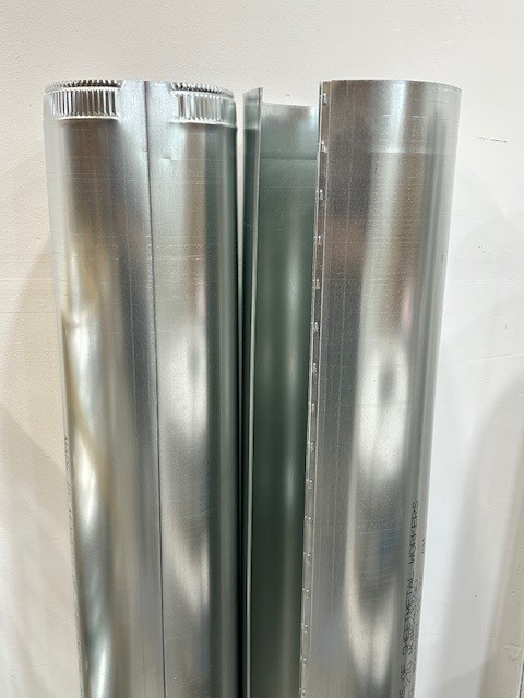 60SPB6GA26 6" X 5' 26GA GALV PIPE YELLOW NG | American Metals Supply Co ...