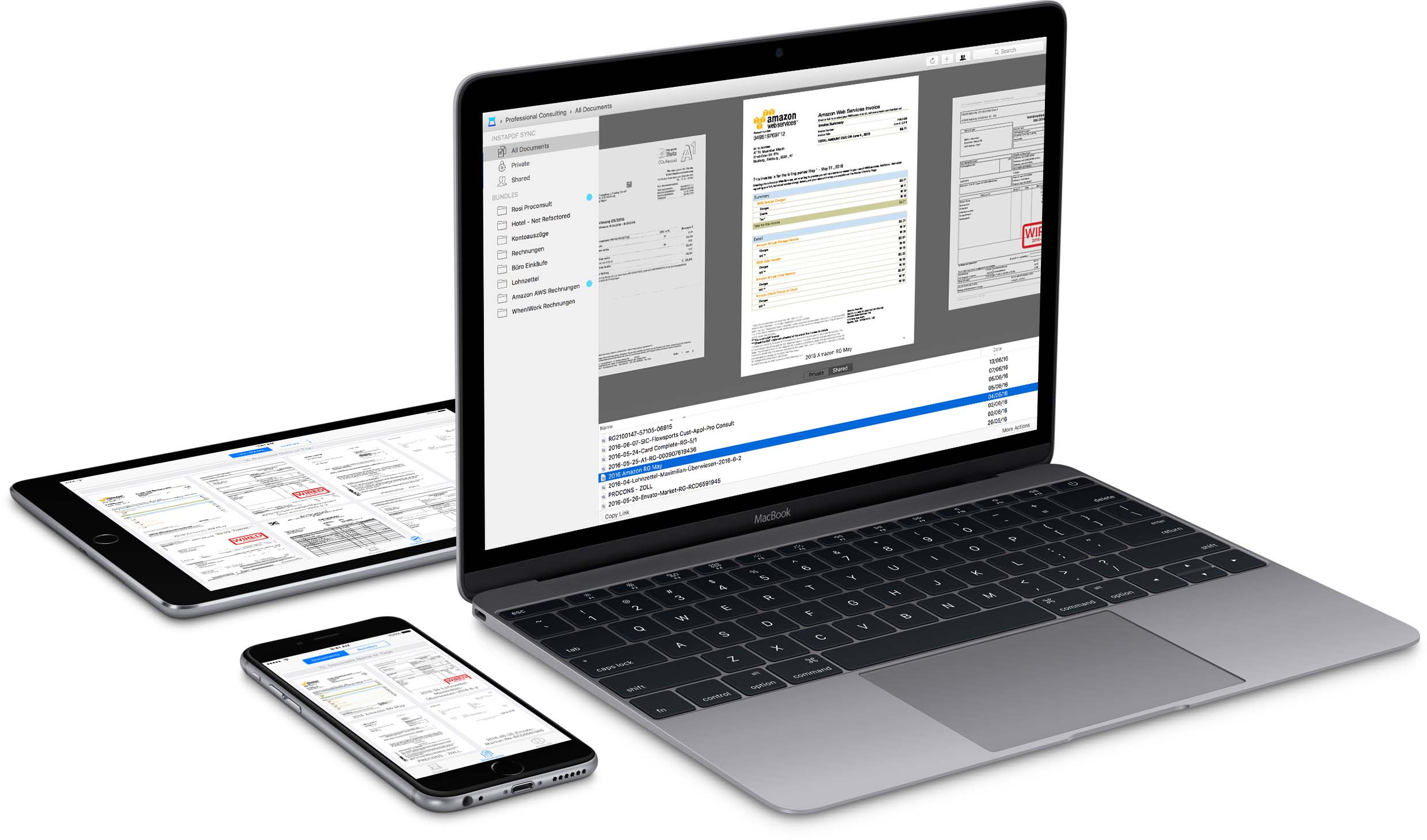 InstaPDF: Fast Scanning. Unlimited Cloud Storage.