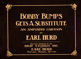 Bobby Bumps Gets a Substitute (1916) - The Internet Animation Database