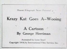 Krazy Kat Goes A-Wooing (1916) - The Internet Animation Database