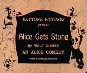 Alice Gets Stung (1925) - The Internet Animation Database