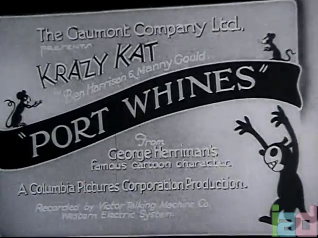 Port Whines (1929) - The Internet Animation Database