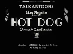 Hot Dog (1930) - The Internet Animation Database